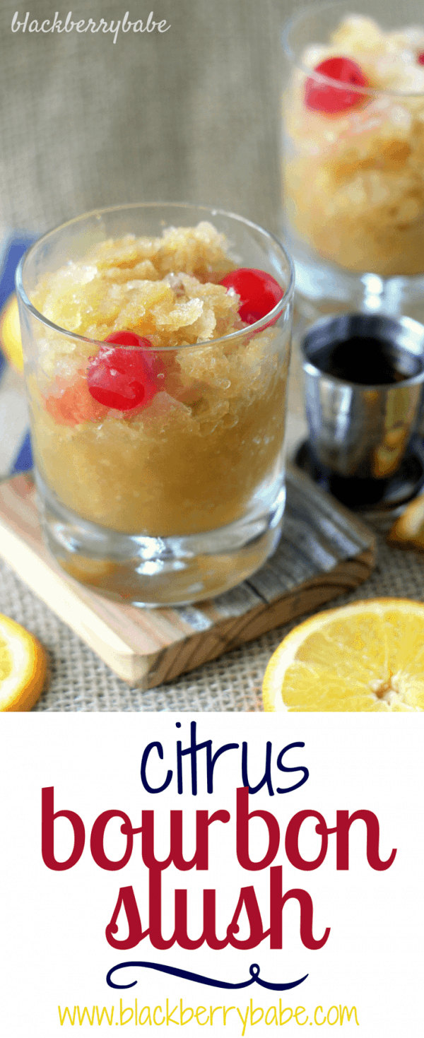 Citrus Bourbon Slush - Blackberry Babe