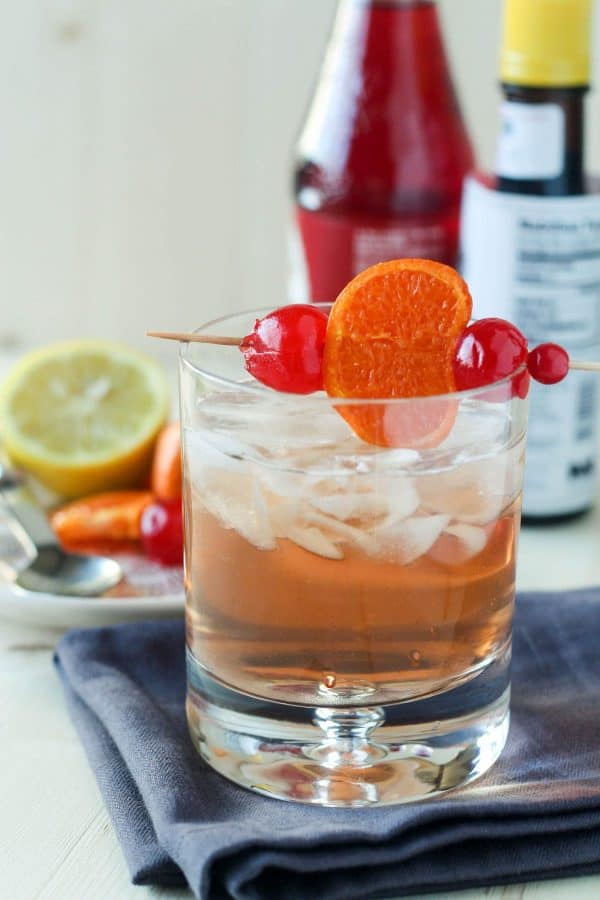 Sweet Old Fashioned Cocktail - Wisconsin Style - Recipe by Blackberry Babe