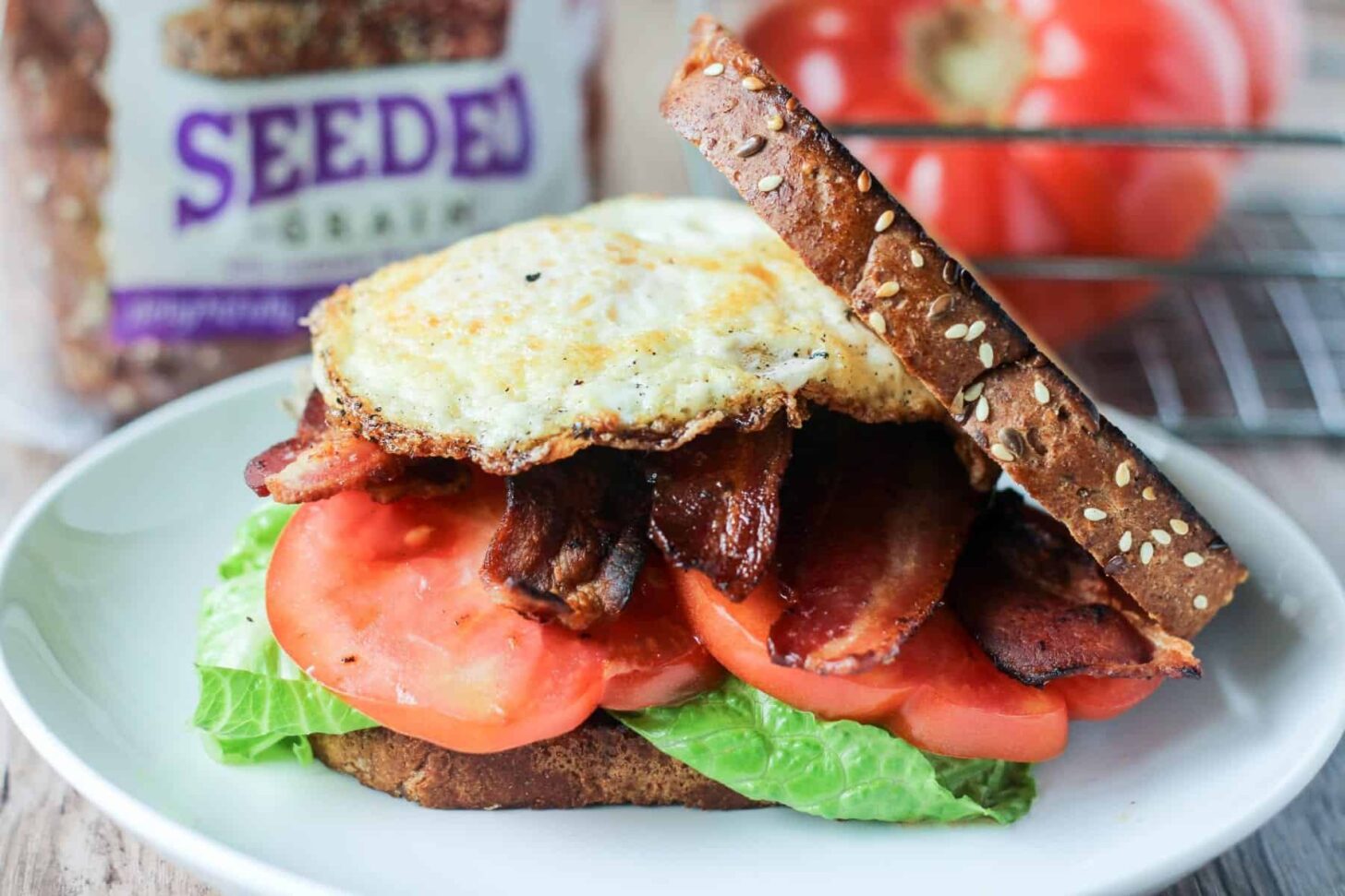 BELT Sandwich- Bacon, Egg, Lettuce and Tomato Sandwich - Recipe by ...