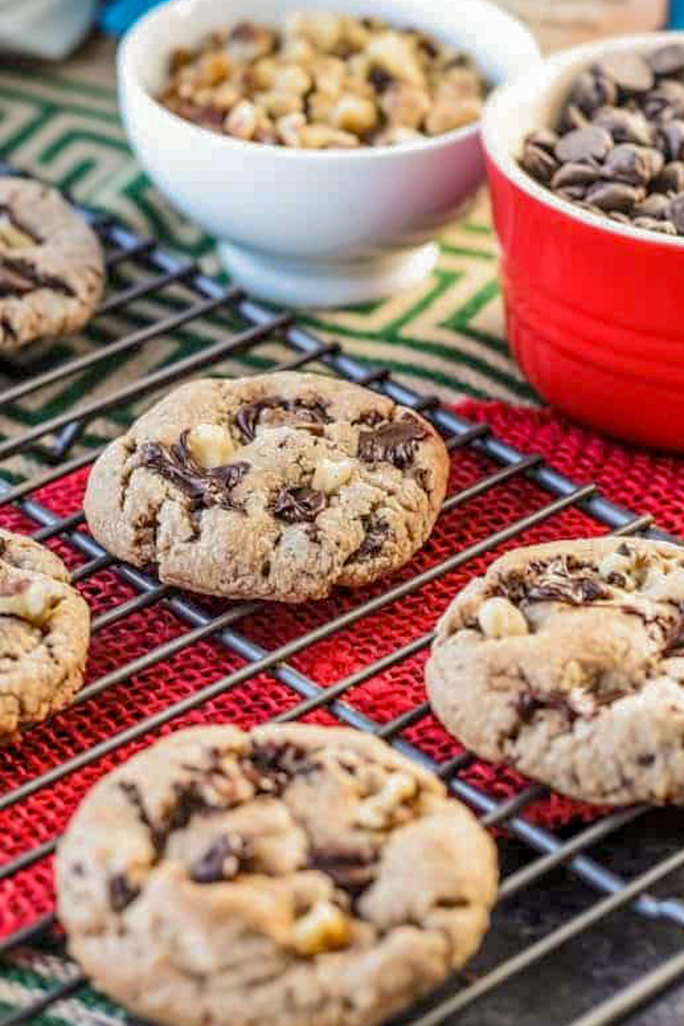The Best Chocolate Chip Cookies with Walnuts - Recipe by Blackberry Babe