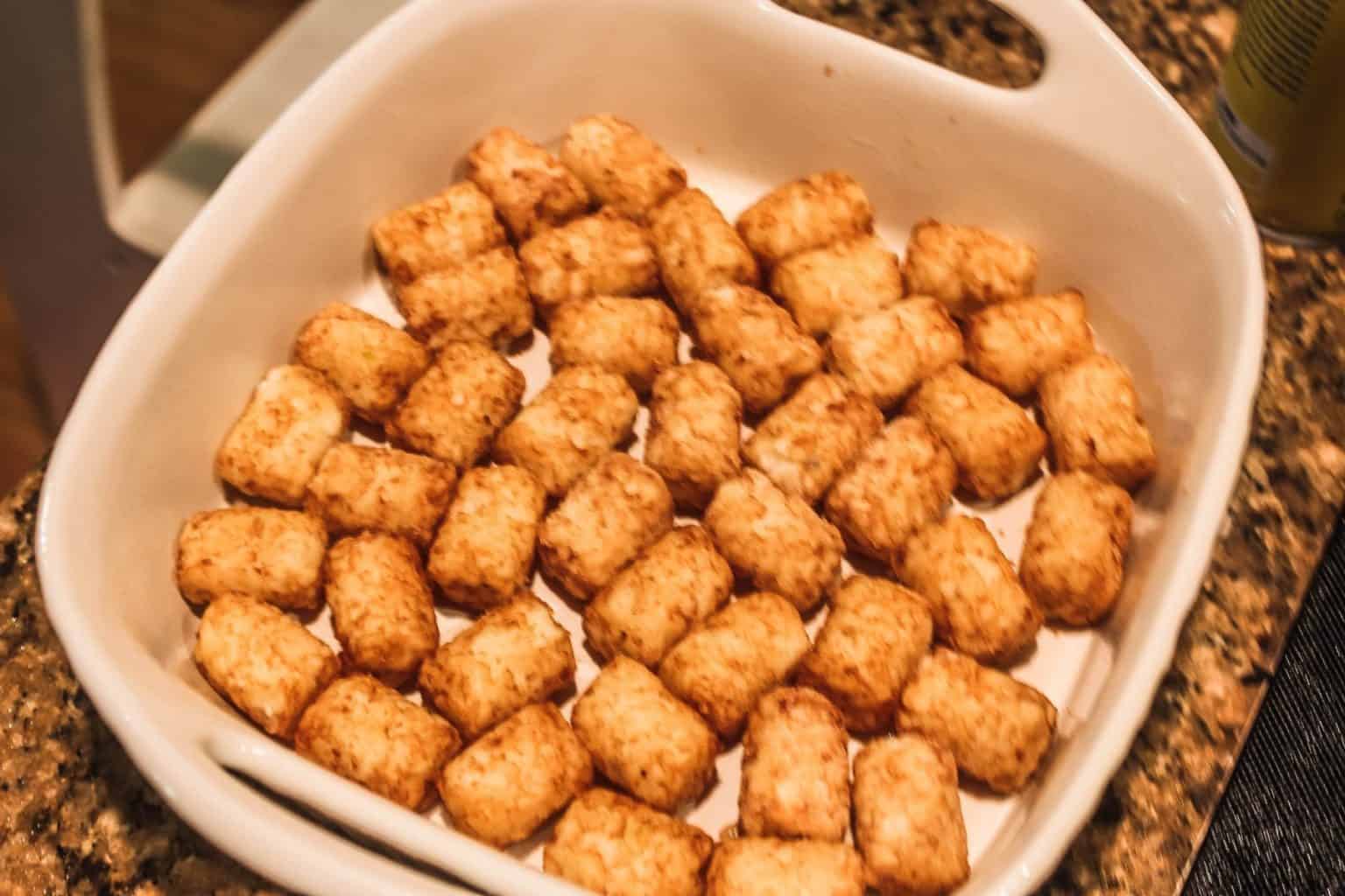 Sausage Egg Casserole with Tater Tots (No Bread) - Easy Breakfast