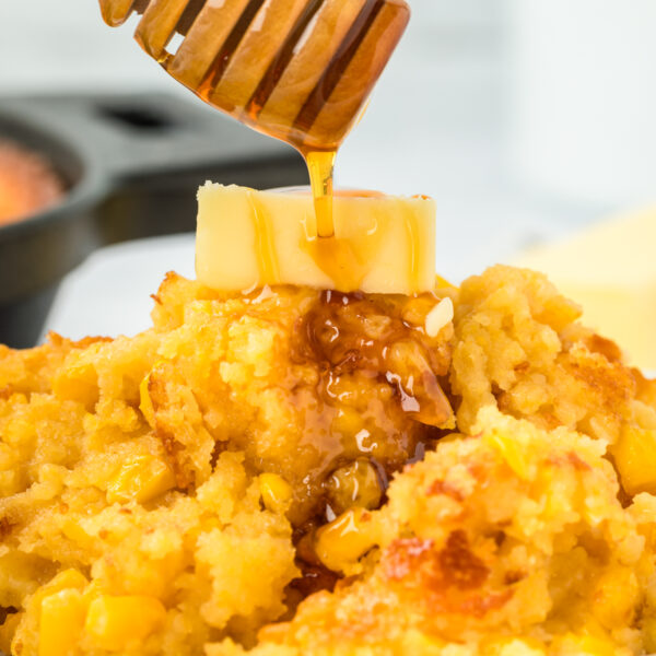 Sweet Corn Spoon Bread (Jiffy Mix Spoonbread) - Recipe by Blackberry Babe