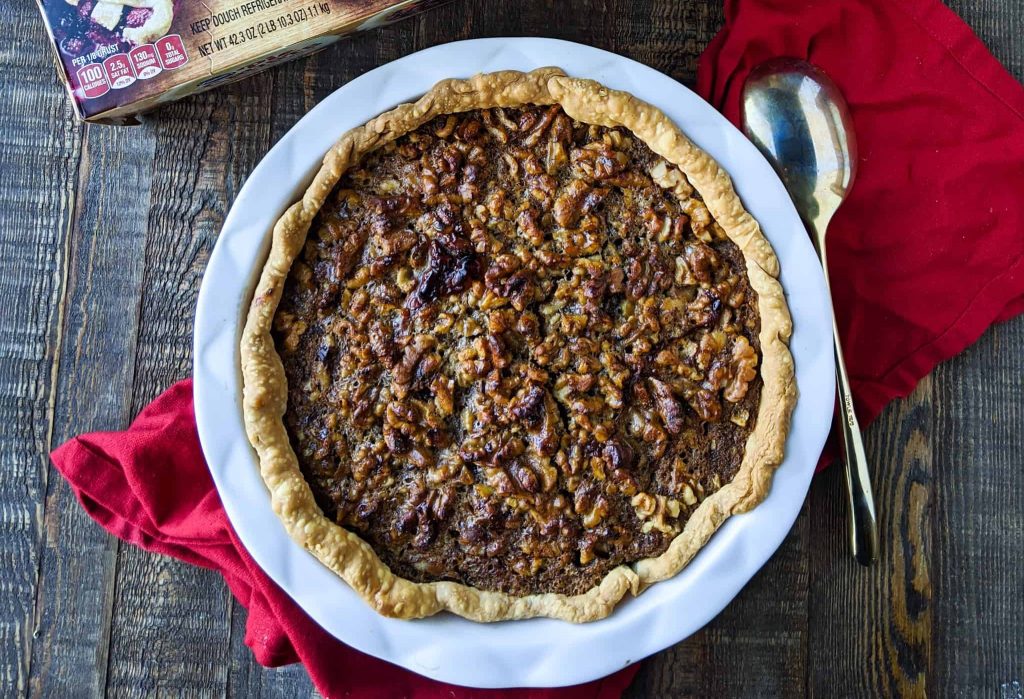 Easy Maple Walnut Pie - Recipe by Blackberry Babe