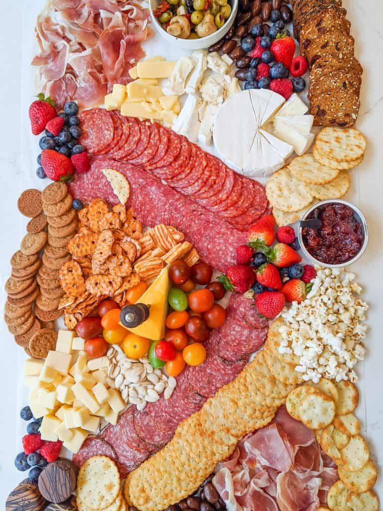 How To Make A Grazing Table For 40 People PRINTABLE List
