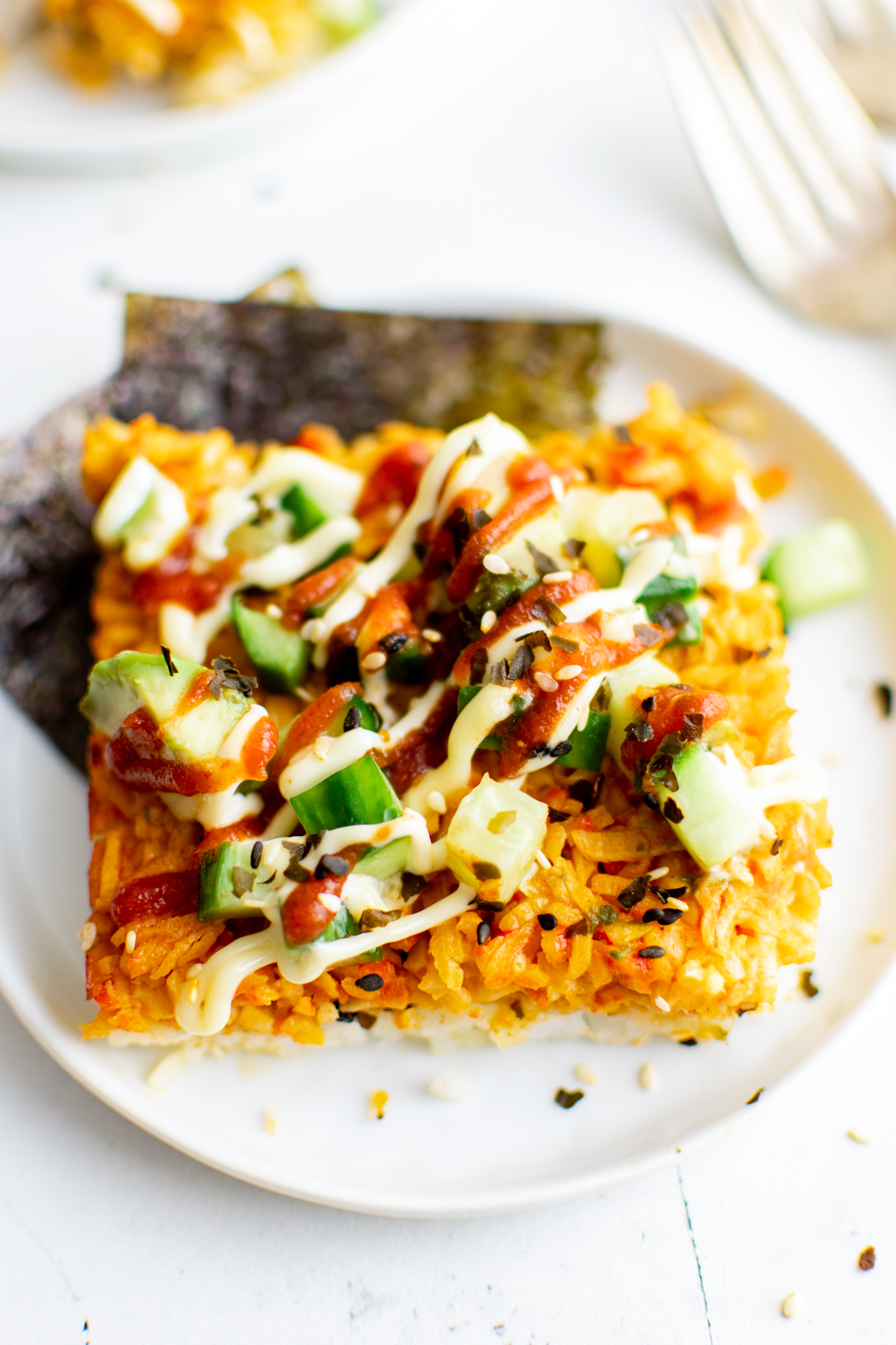 Easy Baked Sushi - Sushi Casserole Recipe by Blackberry Babe