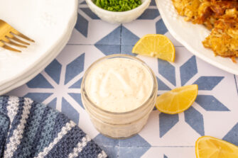 Easy Lemon Garlic Aioli - Recipe by Blackberry Babe