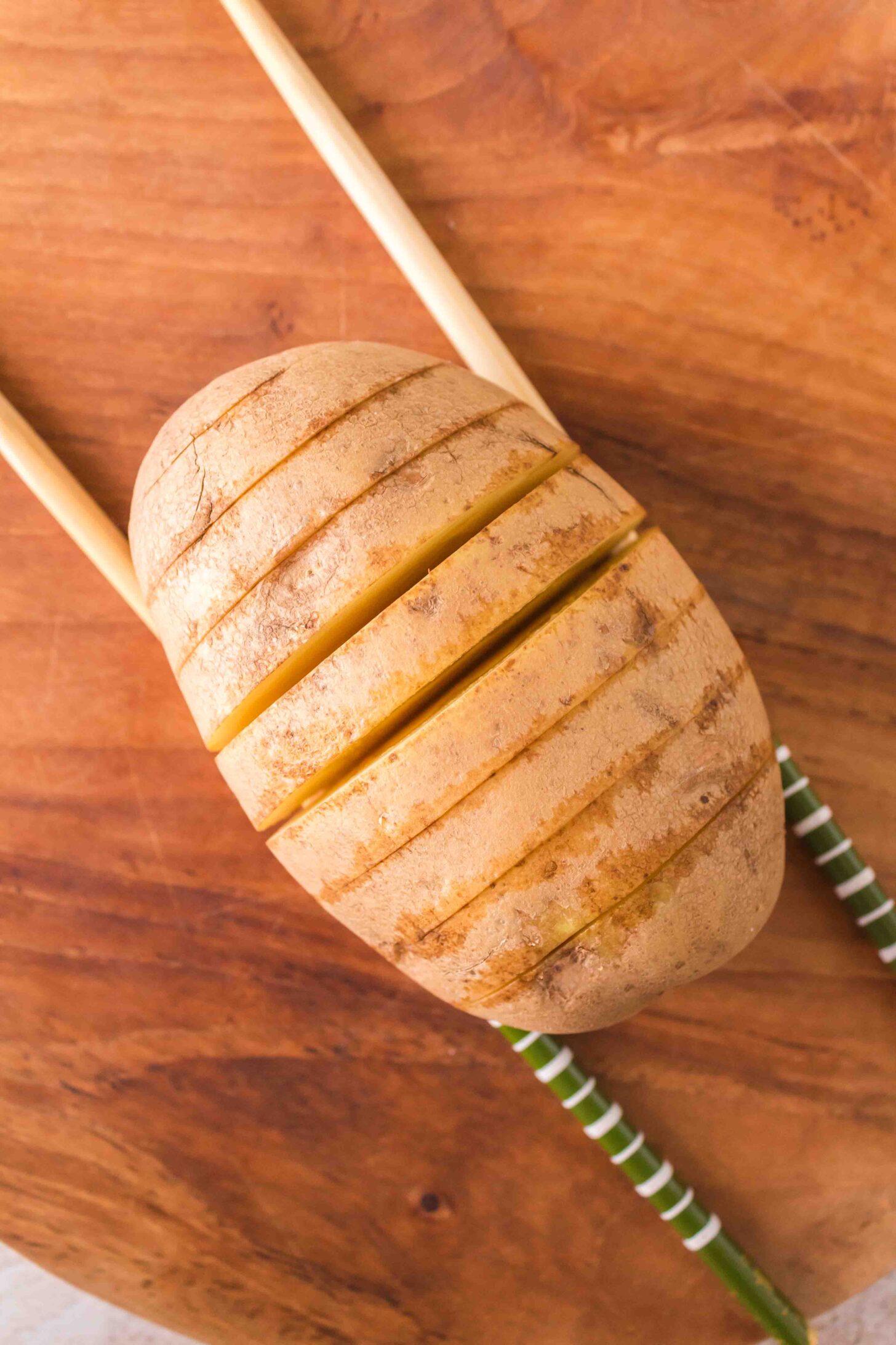 Smoked Hasselback Potatoes - Recipe by Blackberry Babe