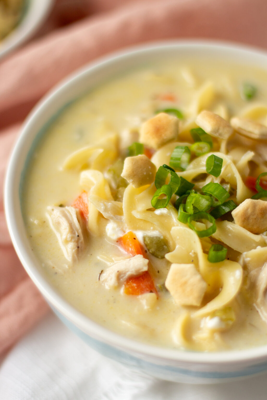 Creamy Crack Chicken Noodle Soup (scratch recipe) - Recipe by ...