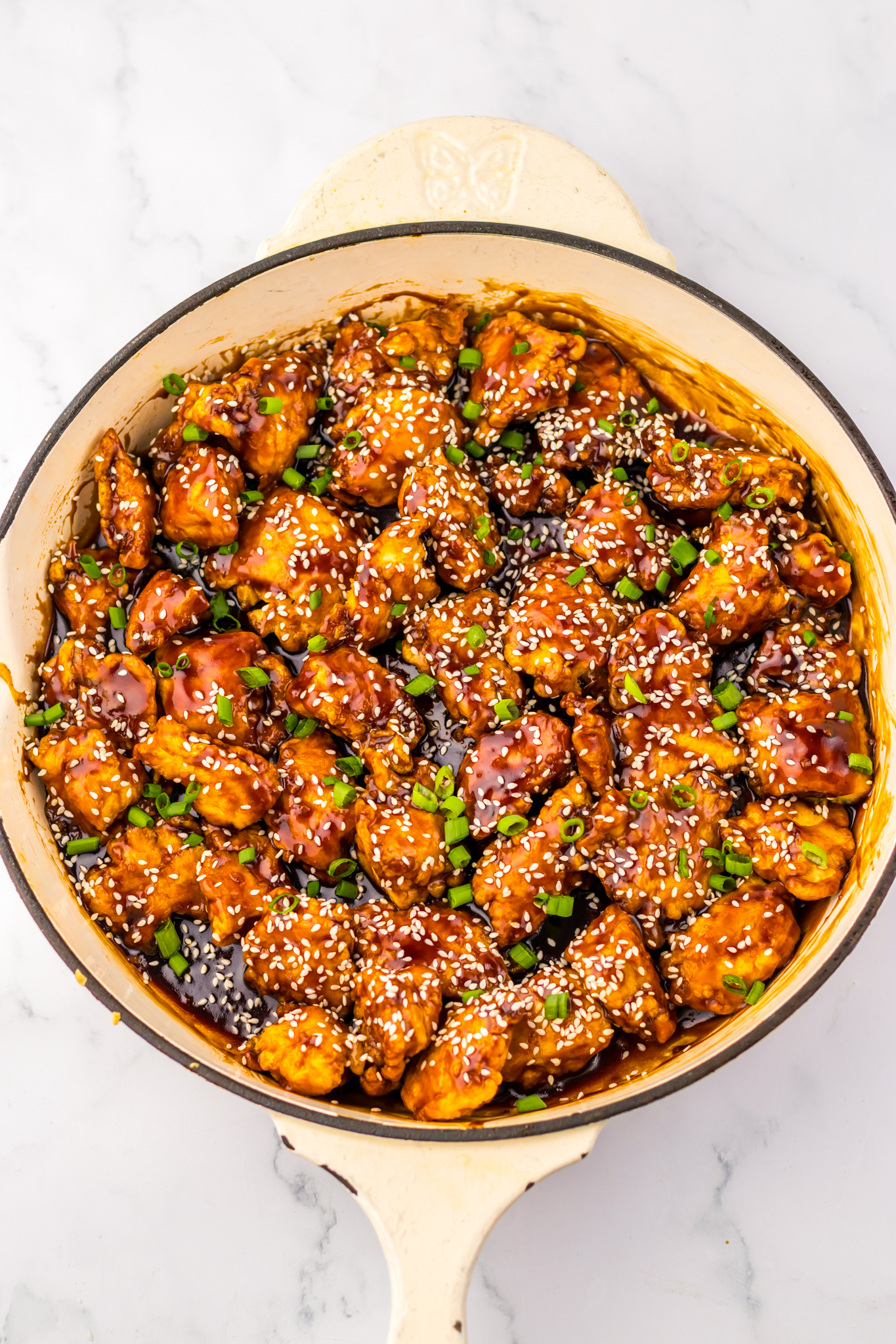 Crispy Honey Sesame Chicken (Easy Takeout Recipe)