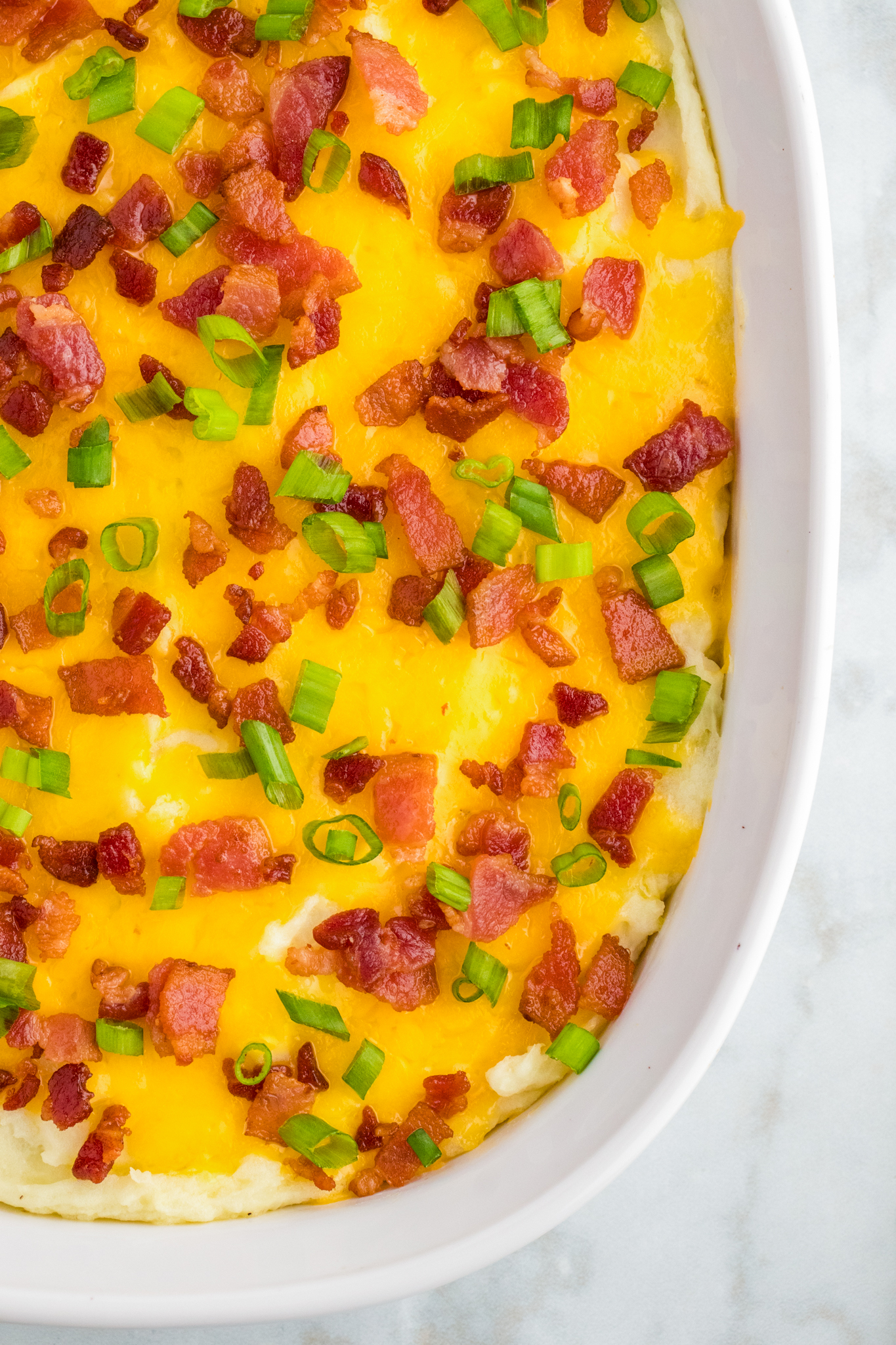 Twice Baked Loaded Potato Casserole (Easy, Cheesy) - Recipe by ...