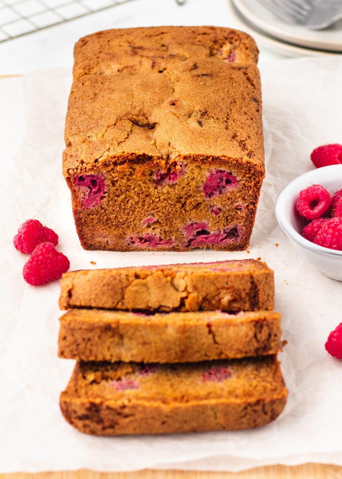 Easy Raspberry Quick Bread - Recipe by Blackberry Babe