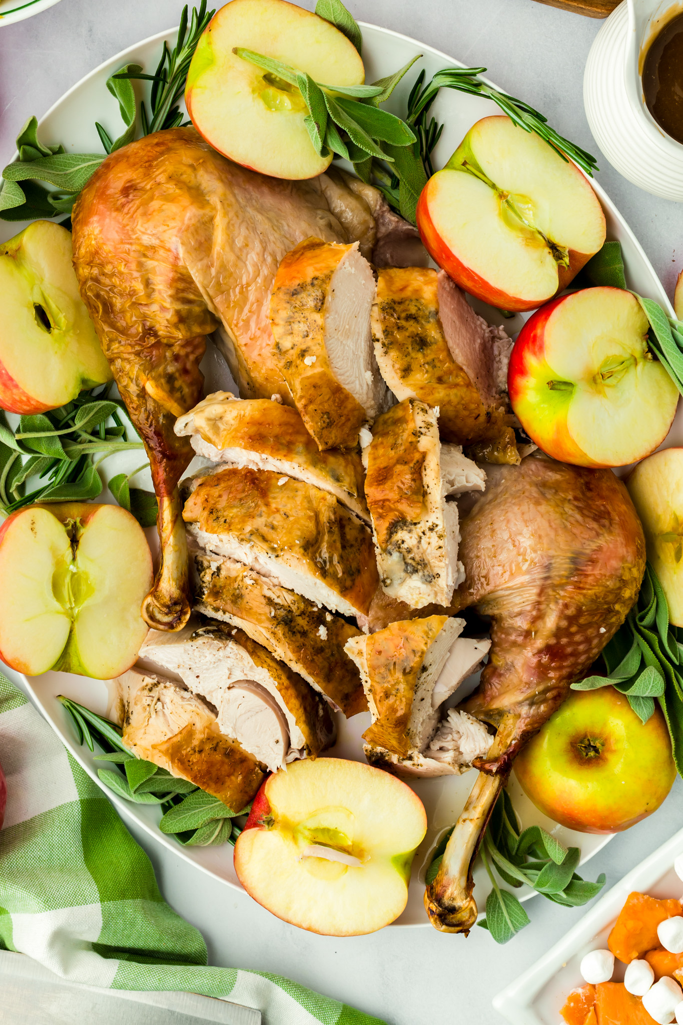 Easy Apple Cider Roast Turkey for Thanksgiving